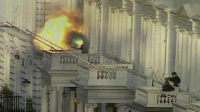SAS storm Iranian embassy in London: May 1980 - BBC News