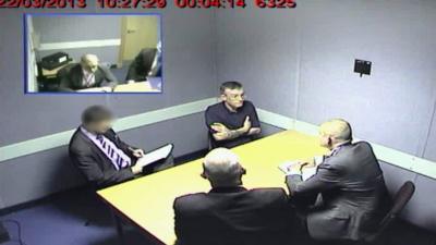 Footage shows killer deny Elaine Doyle murder - BBC News