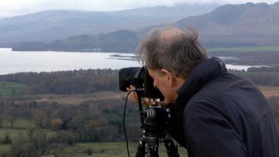 Colin Prior photographic dedication to his father - BBC News