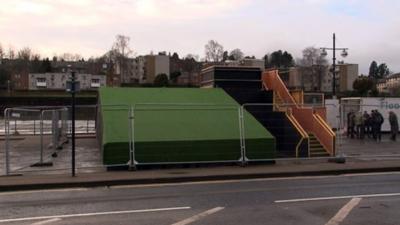 Flood defence plan unveiled in Dumfries - BBC News