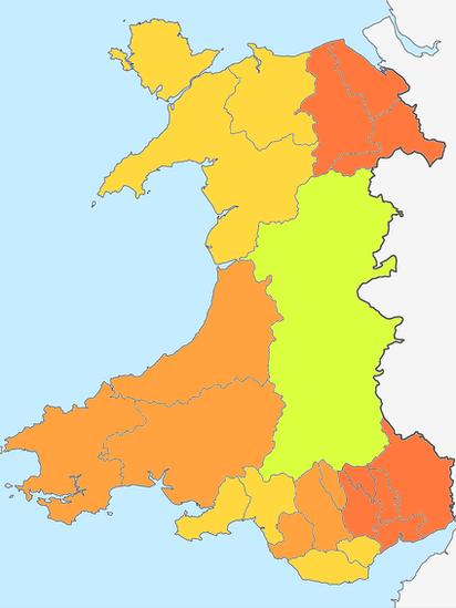Cymru ar y map - BBC Cymru Fyw