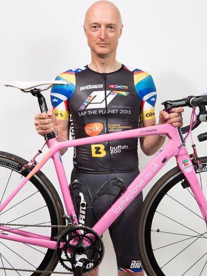Peter Smith reveals plans for world record cycle bid - BBC News