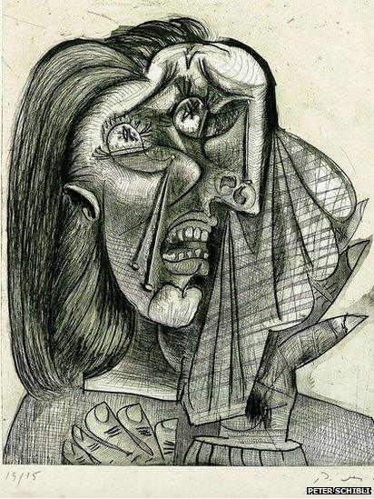 Art and suffering unite in Geneva - BBC News