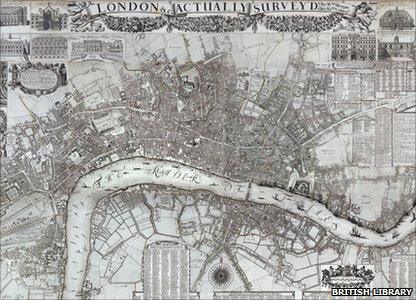 London maps: Heads on spikes and 'al fresco bonking' - BBC News