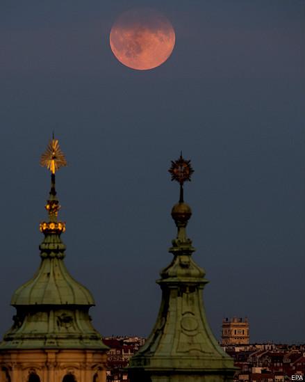 En fotos: la segunda superluna de 2014 - BBC News Mundo