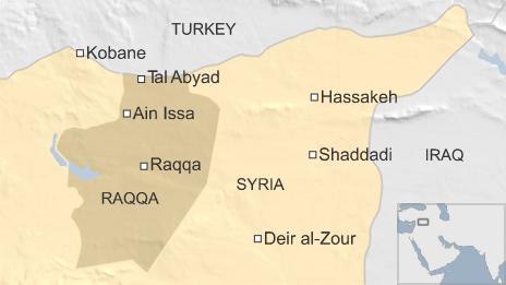 Syria conflict: Kurds launch campaign north of IS-held Raqqa - BBC News