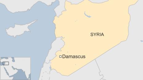 Syria conflict: Jaysh al-Islam rebel leaders die in air strike - BBC News