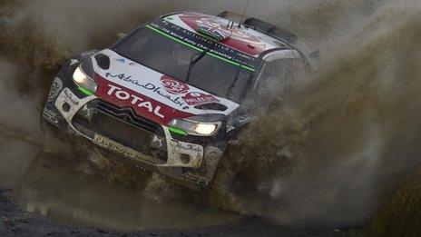 Kris Meeke signs three-year Citroen deal for WRC - BBC Sport