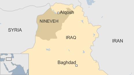 The Christian militia taking on Islamic State in Iraq - BBC News