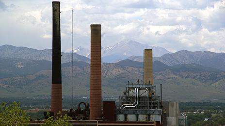 Boulder stumbles on the path to going green - BBC News