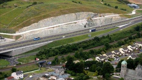New bypass at Newry is opened - BBC News
