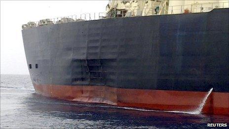 Mystery of Japanese tanker damage probed - BBC News