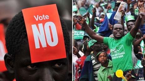 Kenyan referendum vote brings out fruity colours - BBC News