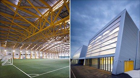 New Ravenscraig sports centre attracts 100,000 people - BBC News