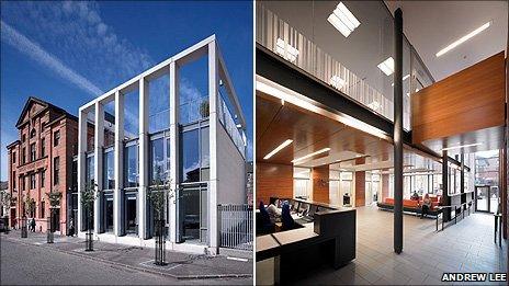 Shettleston building wins largest Scottish design award - BBC News