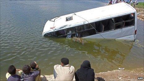 Nile crash: Death toll rises in 'party boat' sinking - BBC News