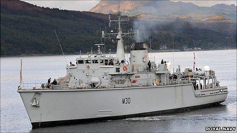 Royal Navy visits Sark and Alderney - BBC News