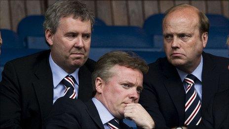 Martin Bain resigns from Rangers and is suing the club - BBC Sport