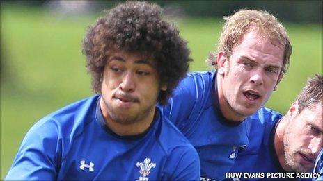 Toby Faletau is Wales' Tongan ice-man - BBC Sport