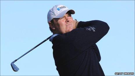 Elliot Saltman sinks second hole in one at Celtic Manor - BBC Sport