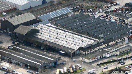 Top secret World War II past of Newtown's Lion Works - BBC News