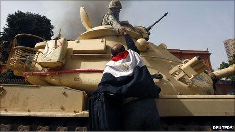 Arab Spring: Nature of armies decisive in revolutions - BBC News