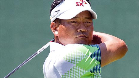 KJ Choi equals record to take AT&T National lead - BBC Sport