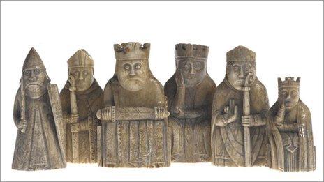 Historic Lewis Chessmen returning to Western Isles - BBC News