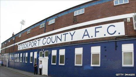 Tony Evans ponders new Stockport County stadium - BBC Sport