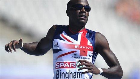 British sprinters Kwakye & Chambers qualify for Worlds - BBC Sport