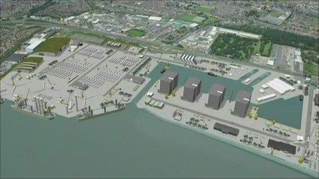 Work on Siemens' Green Port Hull turbine factory starts - BBC News
