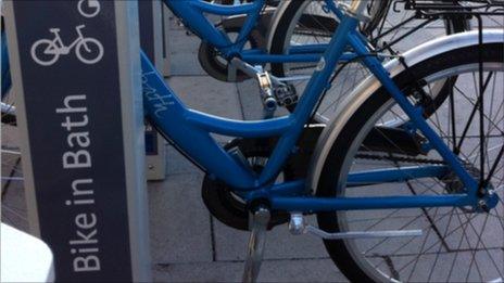 Bath bike hire plan to encourage cycling and reduce congestion - BBC News