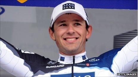 Alex Rasmussen sacked by HTC after missing doping test - BBC Sport