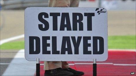 MotoGP practice cancelled in Aragon after power cut - BBC Sport