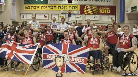 European glory for GB men's wheelchair basketball team - BBC Sport