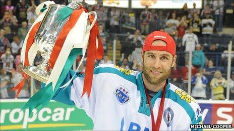 George Awada returns to Belfast Giants - BBC Sport