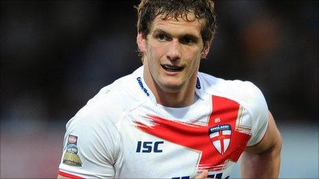 Sean O'Loughlin out of England's Four Nations campaign - BBC Sport
