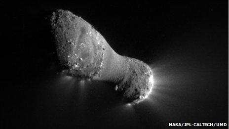 Comet's water 'like that of Earth's oceans' - BBC News
