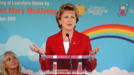 The highs and lows of Mary McAleese's presidency - BBC News