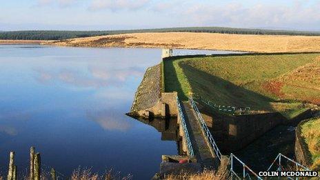 Penwhirn Reservoir dam raising plans drawn up - BBC News
