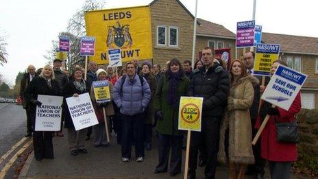 Derby's Merrill Academy strike: School shut over pay rise dispute - BBC ...