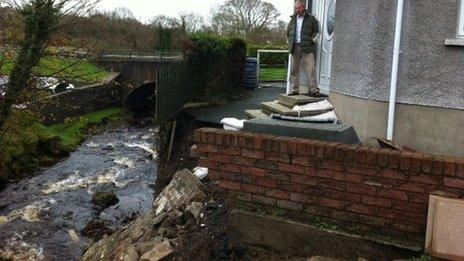 Michelle O'Neill in pledge to Maghera family over garden collapse - BBC ...