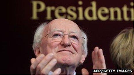 Michael D Higgins first poem as president of Ireland - BBC News