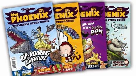 The Phoenix comic rises from recession flames - BBC News