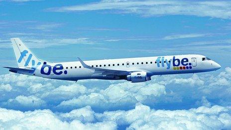 Flybe starts new Belfast to London City service - BBC News