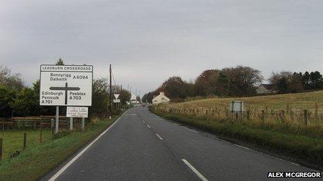 Leadburn junction speed limit cut planned - BBC News