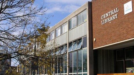 Exeter Central Library reopens after £4m revamp - BBC News
