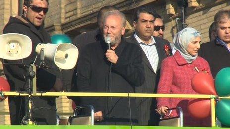 George Galloway's Respect party targets Bradford Council - BBC News