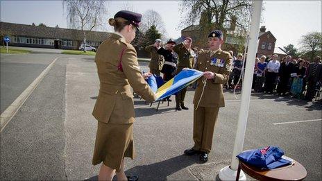 Third discovery of ordnance at former Copthorne Barracks - BBC News