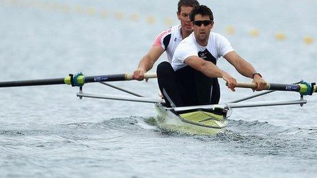 London 2012: Rower Tom James may retire after Olympics - BBC Sport